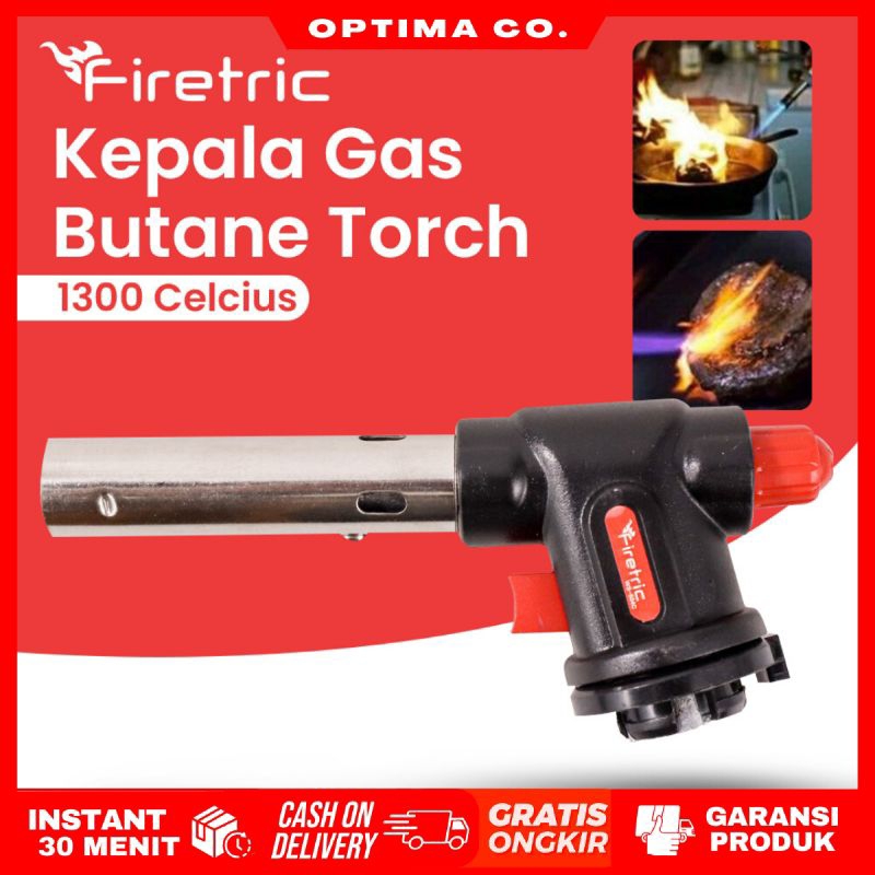 Jual Kepala Gas Butane Torch BBQ Soldering Flame Gun Gas Portable Gas ...