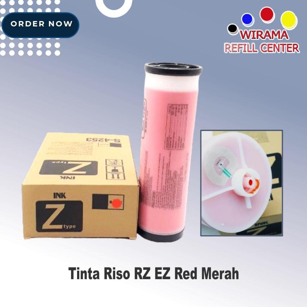 Jual Tinta Riso RZ EZ Red Merah | Shopee Indonesia