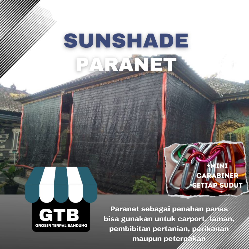Jual Tirai Kanopi Paranet Anti Panas UKURAN CUSTOM | Shopee Indonesia