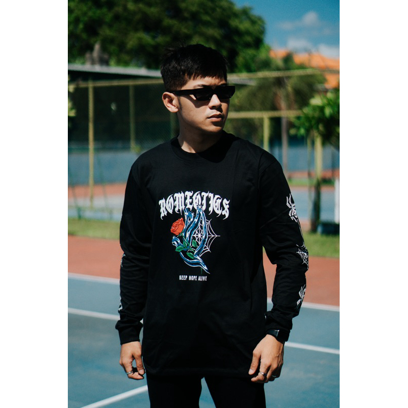 Jual Long Sleeve - Spider Webs (Romeotics) | Shopee Indonesia