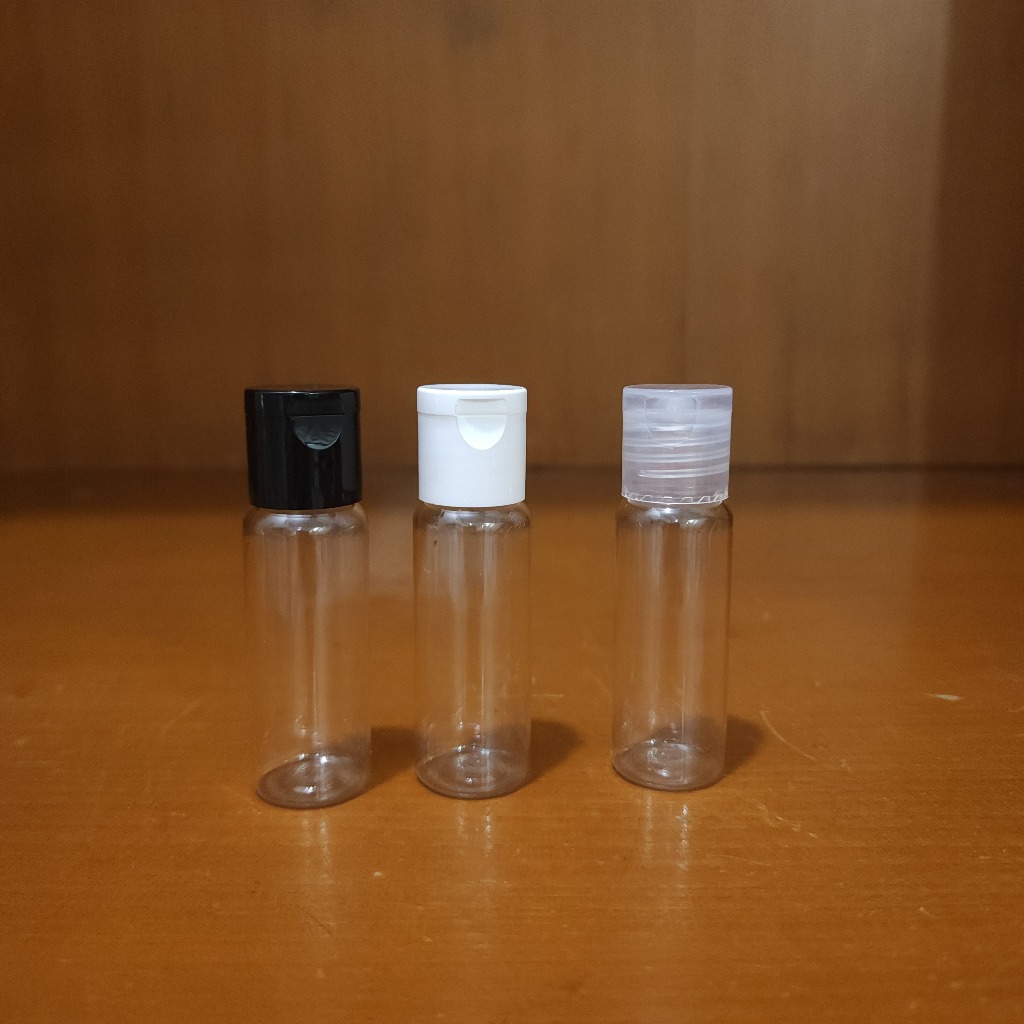Jual Botol 20 ml Clear Fliptop - Botol Conditioner Isi Ulang Botol ...