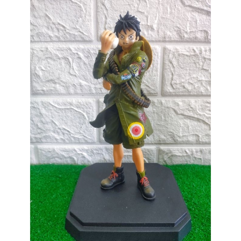 Jual Ichiban Kuji Figure Luffy Military Anime One Piece Recast | Shopee ...