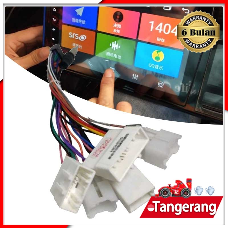 Jual Kabel Soket Head Unit Android For Toyota Daihatsu Soket Plug And ...