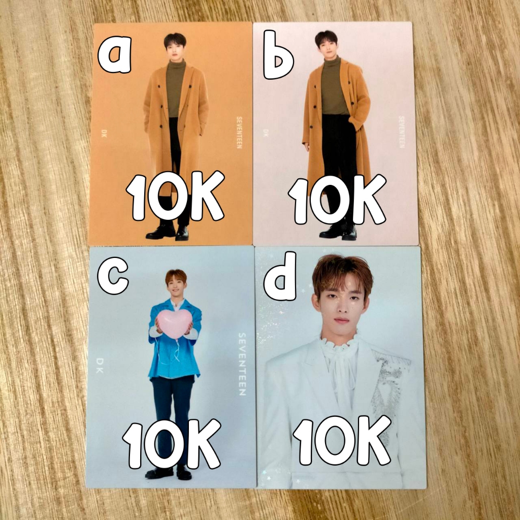 Jual Tc Japan Dokyeom DK Seventeen lenti japan oval card semicolon ...