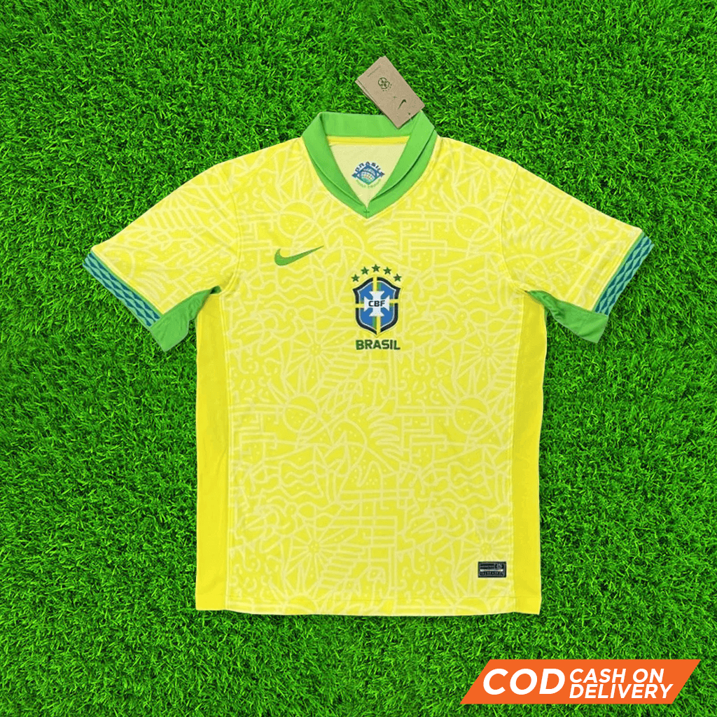 Jual JERSEY TIMNAS BRAZIL HOME COPA 2024 JERSEY BOLA BAJU BOLA KAOS ...