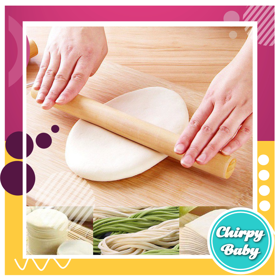 Jual Rolling pin kayu stick / Kayu penggiling adonan kue / Roll kayu ...