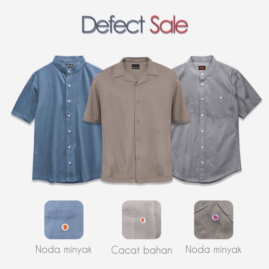 Jual ERESTE REJECT SALE KEMEJA STOCK TERBATAS | Shopee Indonesia
