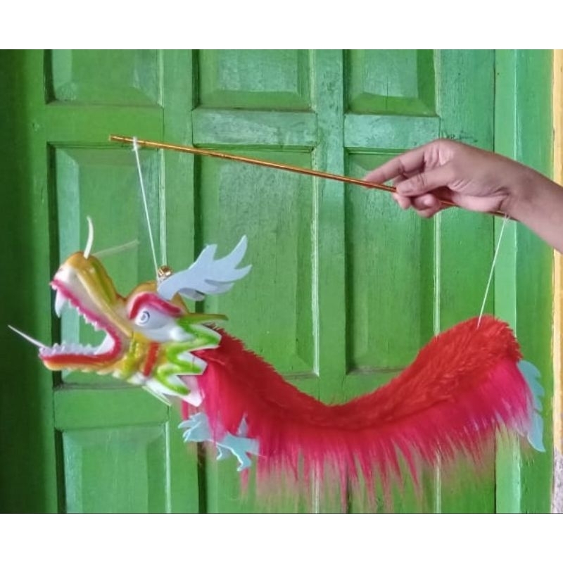 Jual mainan naga imlek / grosir naga mini / grosir naga goyang / grosir ...