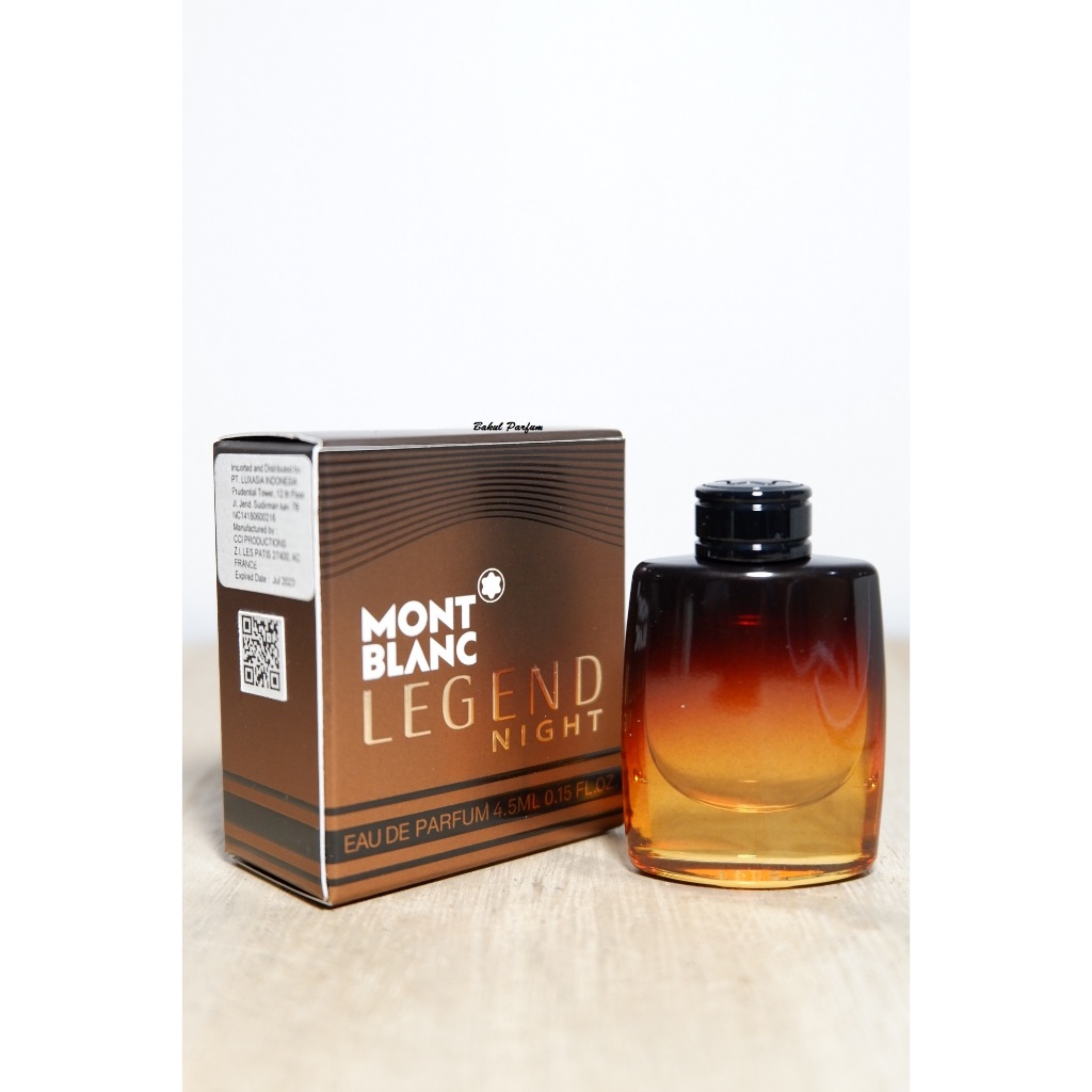 Jual Original Parfum MB Legend Night EDP 4.5ml Men (Miniatur) | Shopee ...