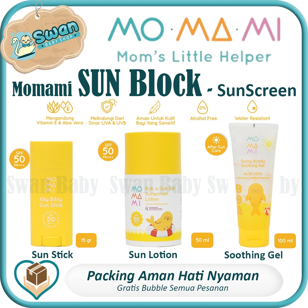 Jual Momami Sunscreen / Sunblock Anak | Shopee Indonesia