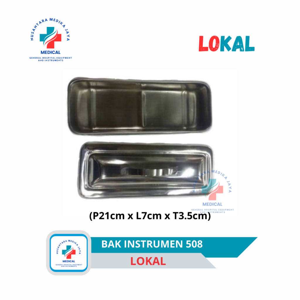 Jual Bak instrumen 508 stenlis / bak instrument 508 stainless | Shopee ...
