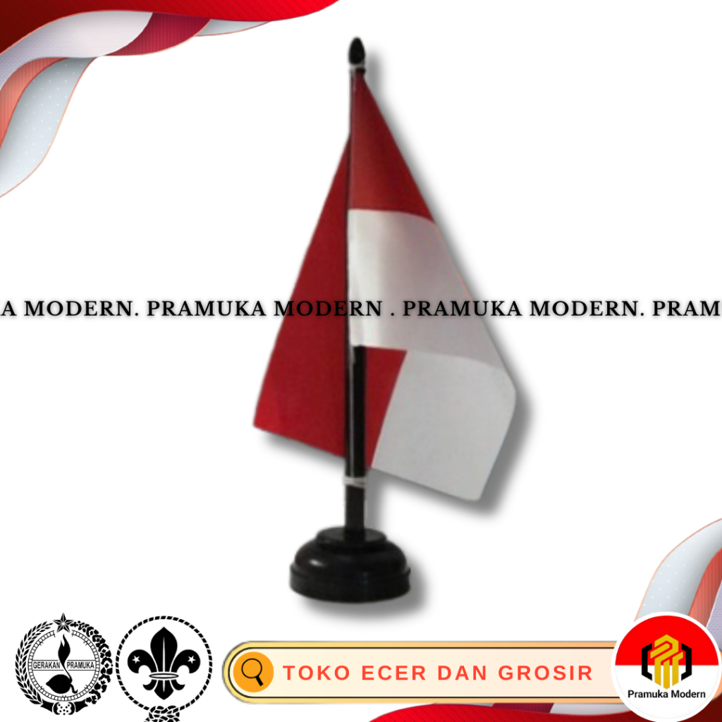 Jual Bendera meja merah putih 1set bendera meja Indonesia | Shopee ...
