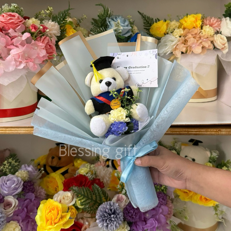 Jual (Dikirim Hari ini) Buket Wisuda | graduation bouquet | bucket ...