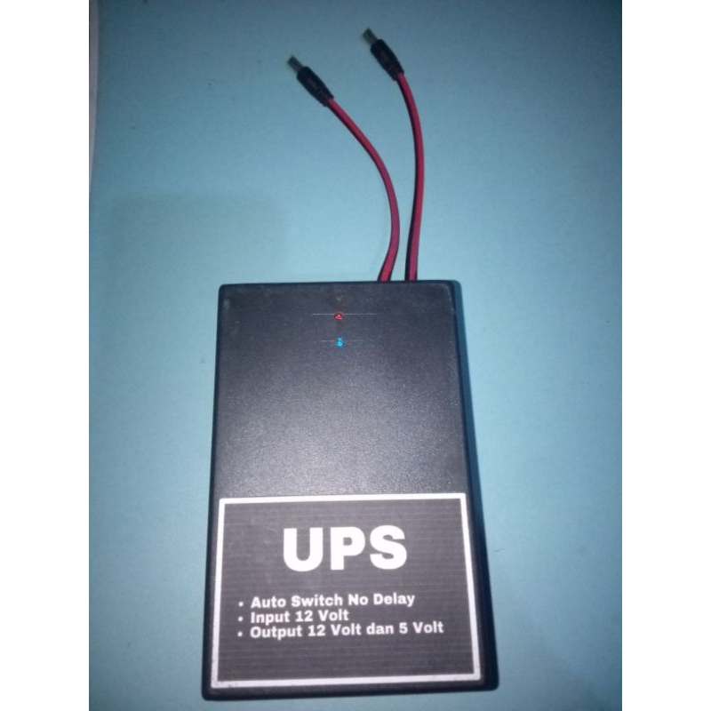 Jual UPS 12 volt dengan dua output 12 volt dan 5 volt automatic ...