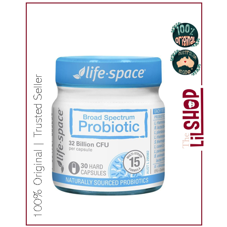 Jual Lifespace Broad Spectrum Probiotic 30 Capsules | Shopee Indonesia