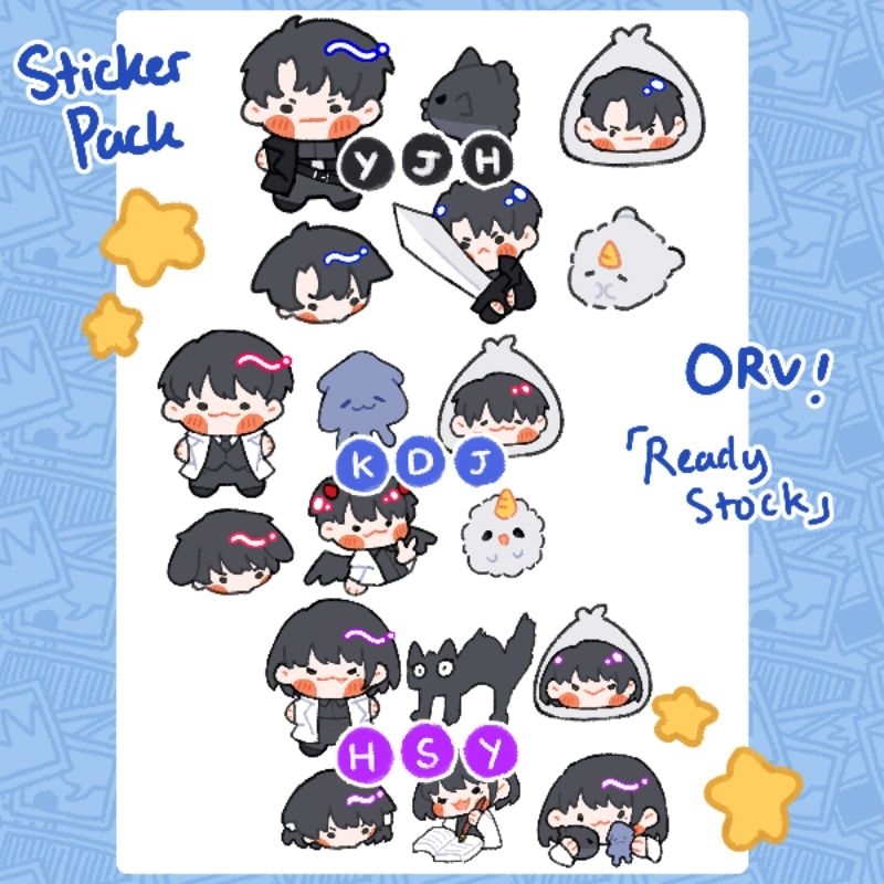 Jual [Muncationary] Sticker Pack Diecut Set 30pcs ORV Omniscient Reader ...