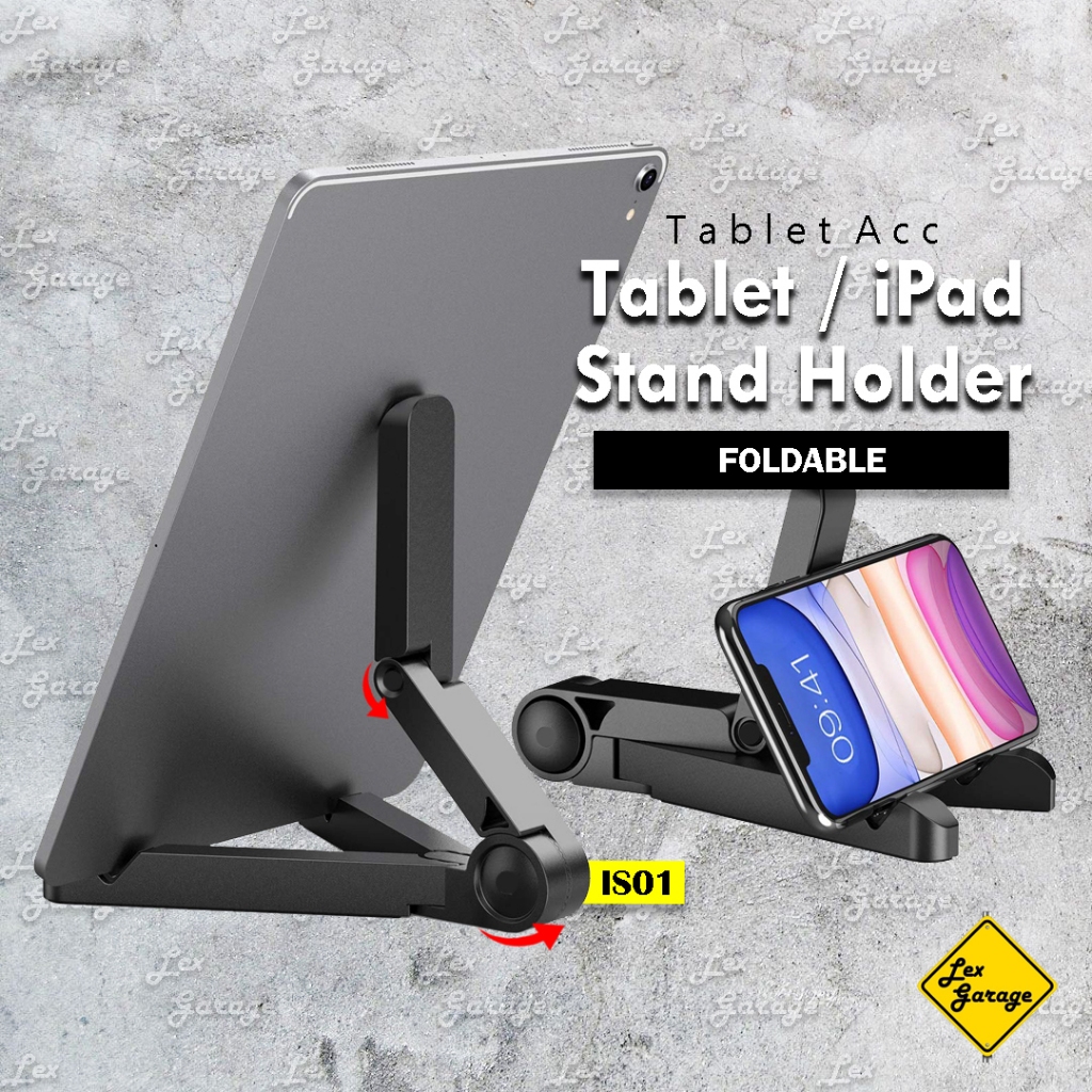 Jual Stand Tablet Holder iPad Stand Phone Holder Meja Dudukan Tablet HP ...