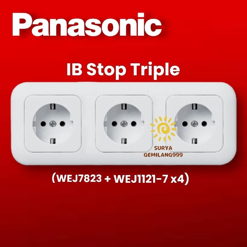 Jual PANASONIC STOP / ENGKEL / SERI / STOP+ENGKEL+SERI / STOP+ENGKEL+ENGKEL / STOP+SERI+SERI ...