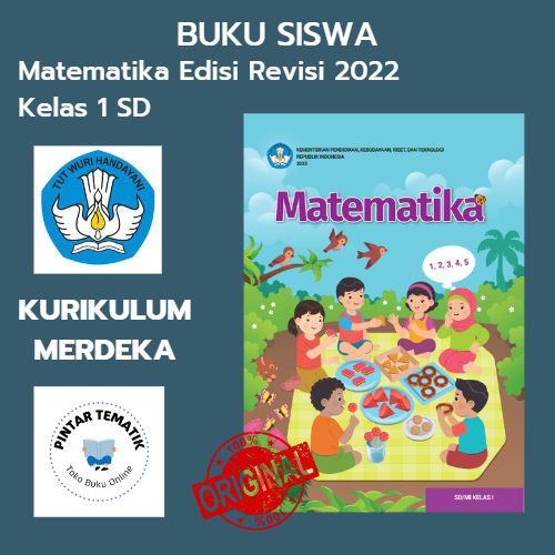 Jual Buku MATEMATIKA Kelas 1 SD/MI Kurikulum Merdeka, Edisi Revisi | Shopee Indonesia