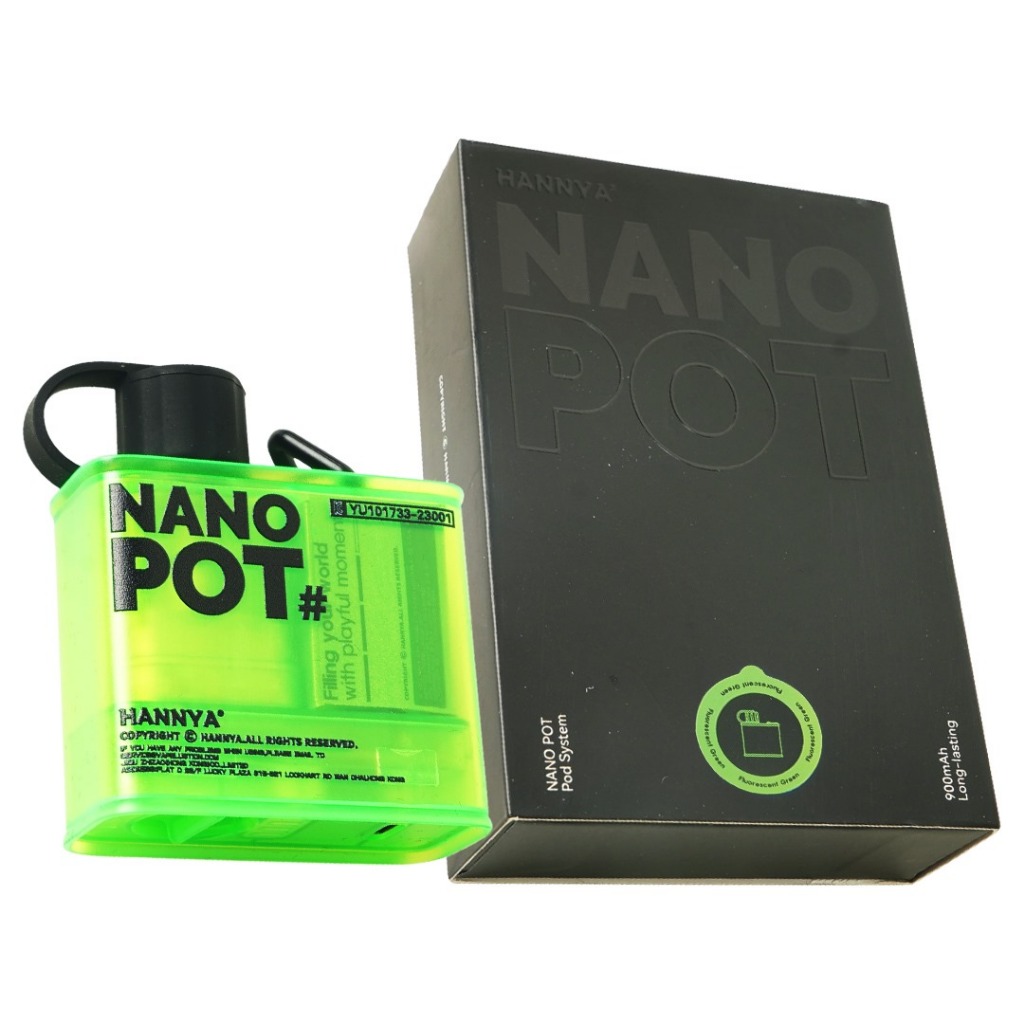 Jual Pod Vape Hannya Nano Pot 900mAh 16.2W Pod Kit Authentic By ...
