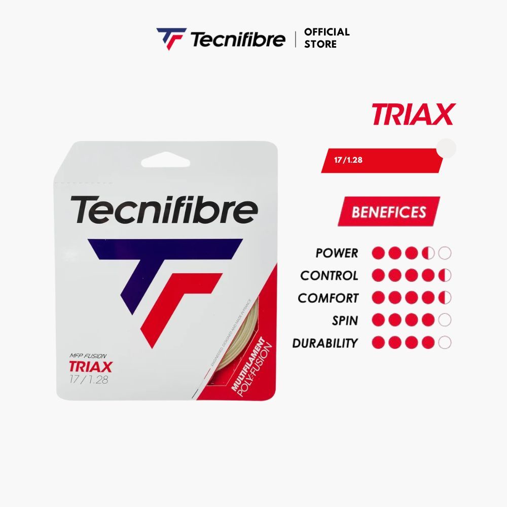 Jual Tecnifibre Tennis String TRIAX 17/1.28 | Senar Raket Tenis ...