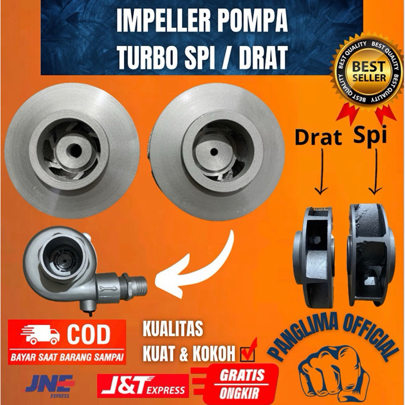 Jual impeller kipas pompa turbo pompa tambang 3 in | Shopee Indonesia