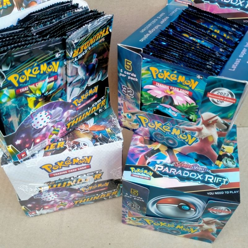 Jual PAKET USAHA 32 Sachet Mainan Kartu TCG New POKEMON ASTRAL Lost ...