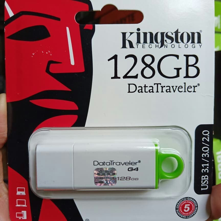 Jual USB FLASHDISK KINGSTON 128 GB DTIG4 ORIGINAL | Shopee Indonesia