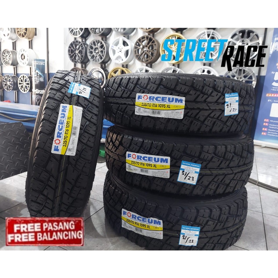 Jual Ban Mobil Semi Offroad Untuk Terios Rush Ukuran 235/70 R16 Forceum ...