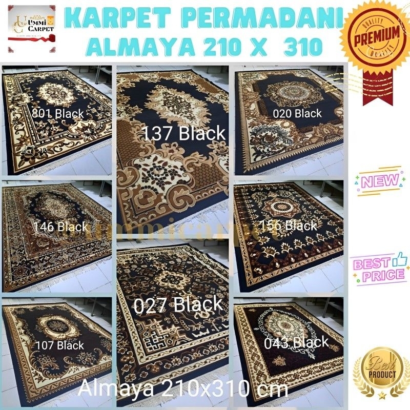 Jual karpet besar safira almaya 210x310 karpet jumbo motif klasik ...
