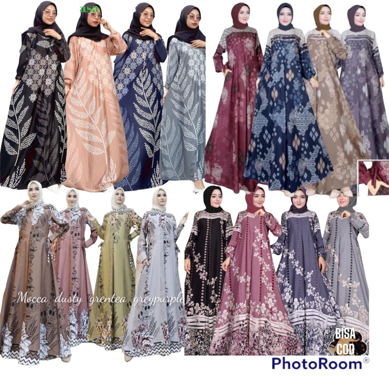 Jual Paket 100 ribu isi 5 pcs Gamis Hyget | Shopee Indonesia