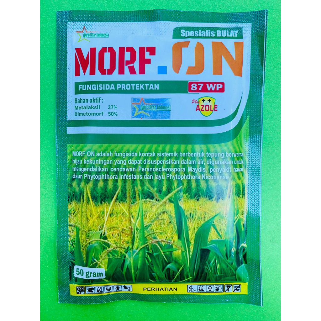 Jual MORF ON fungisida protektan spesialis bulay jagung isi 50gr dr ...