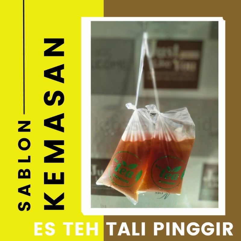 Jual plastik es teh tali pinggir 12x25 | Shopee Indonesia