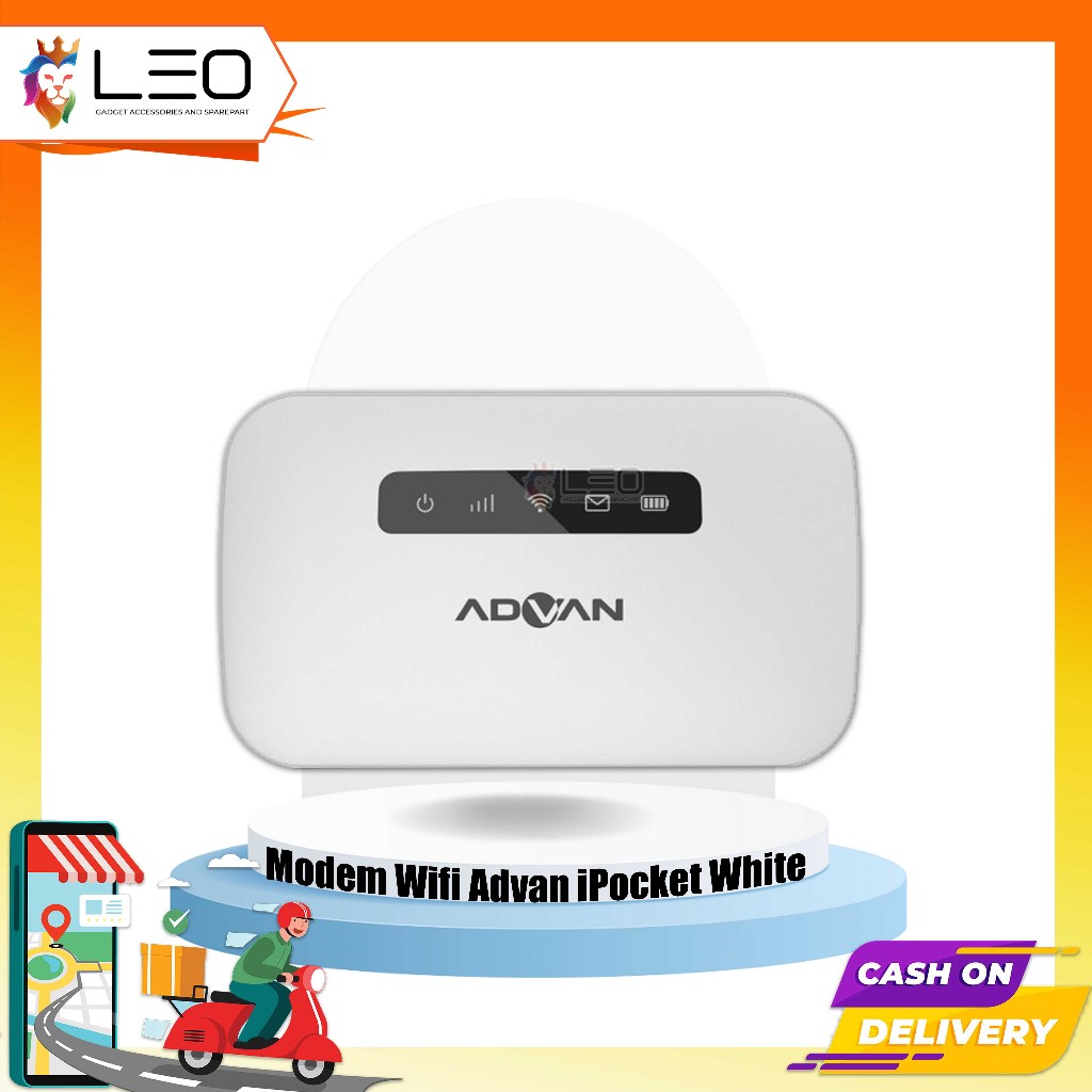 Jual Modem Wifi Advan iPocket White | Shopee Indonesia
