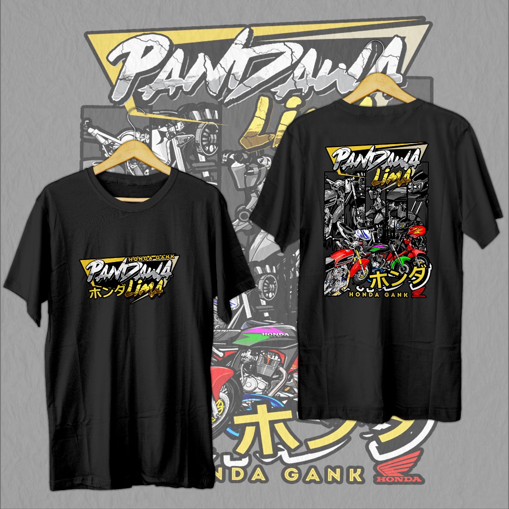 Jual DTF | Baju Motor Pandawa Lima Cb Gl Gl100 C70 Megapro Mp Tiger ...