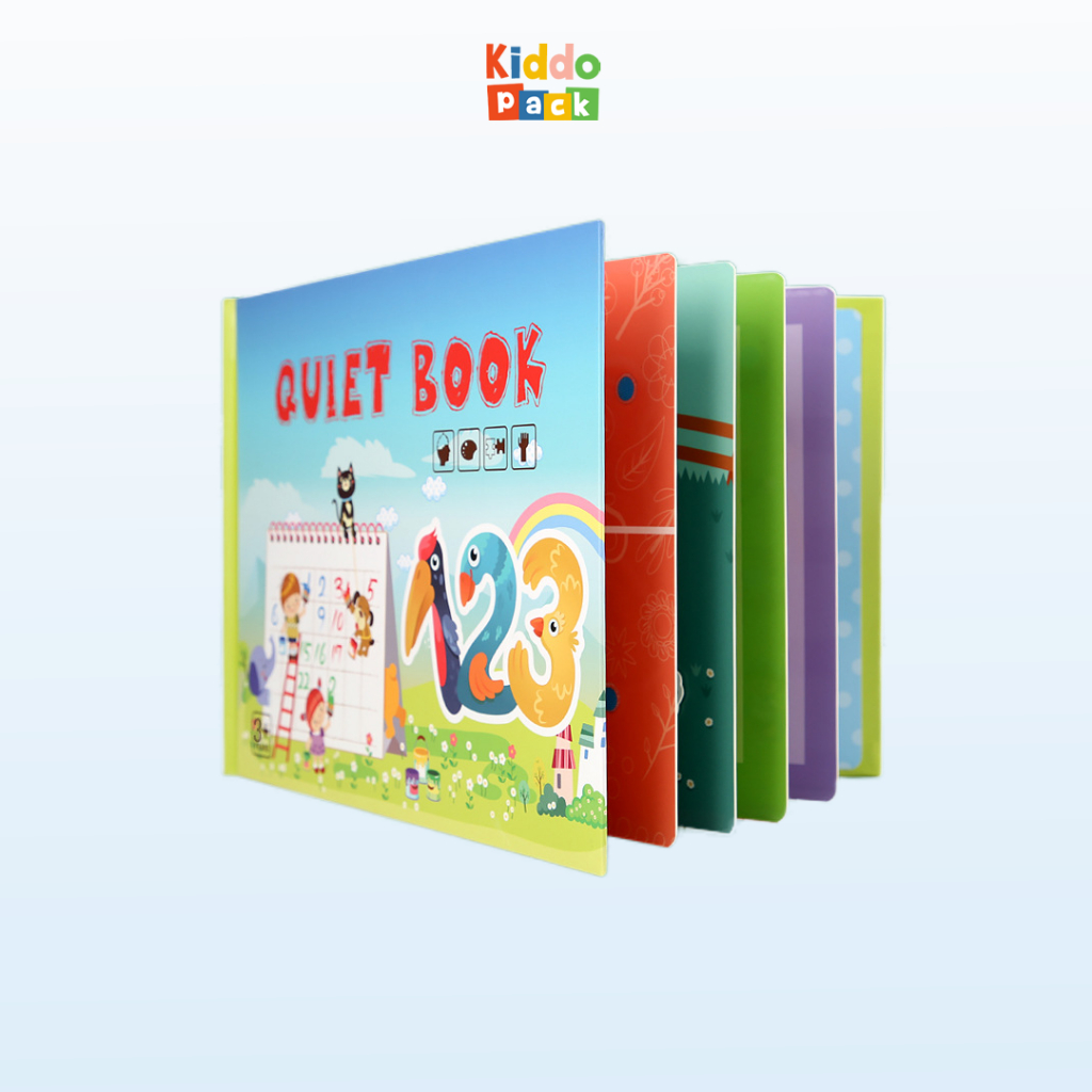Jual KiddoPack Quiet Book / Busy Book / Buku Edukasi Anak / Buku ...