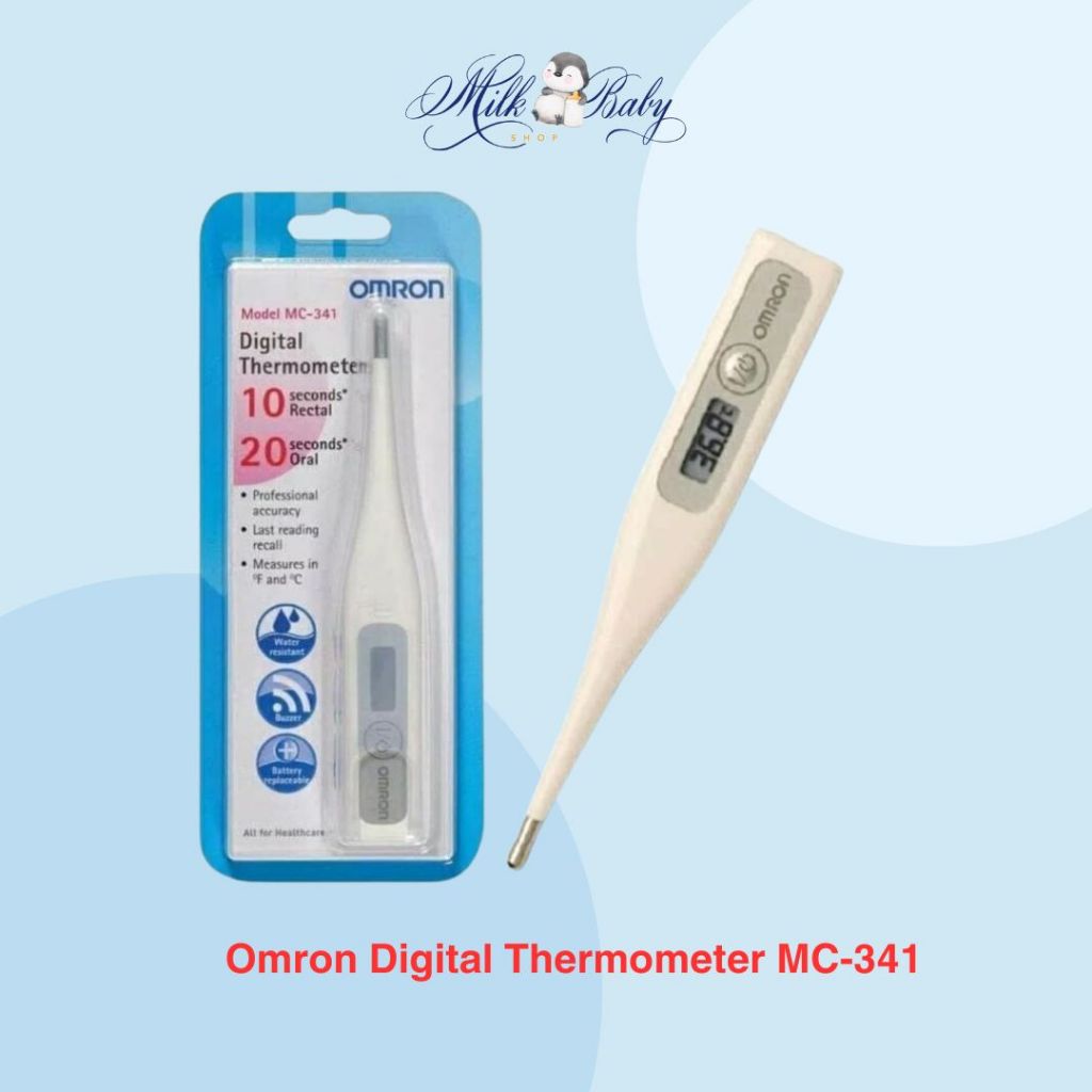 Jual OMRON Termometer Digital MC - 341 | Shopee Indonesia
