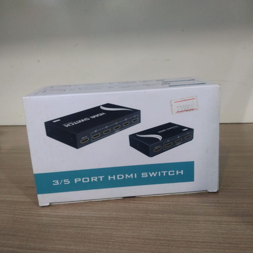 Jual HDMI SWITCH 3 PORT IN : 3 OUT : 1 1080P FULL HD REMOTE CONROL ...