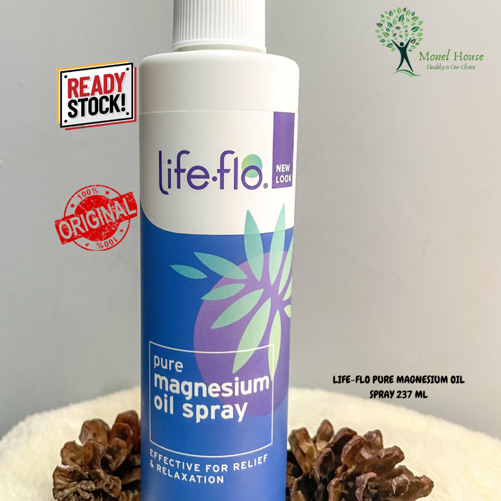 Jual [READY STOCK] LIFE-FLO PURE MAGNESIUM OIL SPRAY 237 ML | Shopee ...