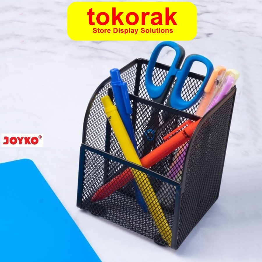 Jual TEMPAT PULPEN KERANJANG KOTAK + LACI JOYKO DESK SET ALAT TULIS DS ...