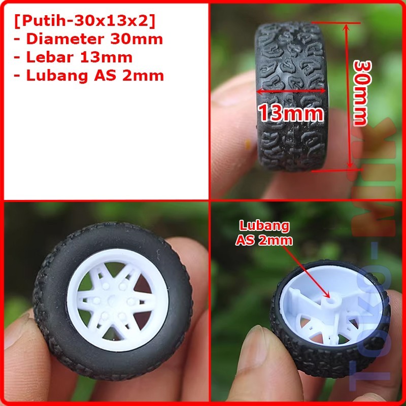 Jual Macam-macam Roda Ban Mobil Mainan Smart Car Wheel Motor | Shopee ...