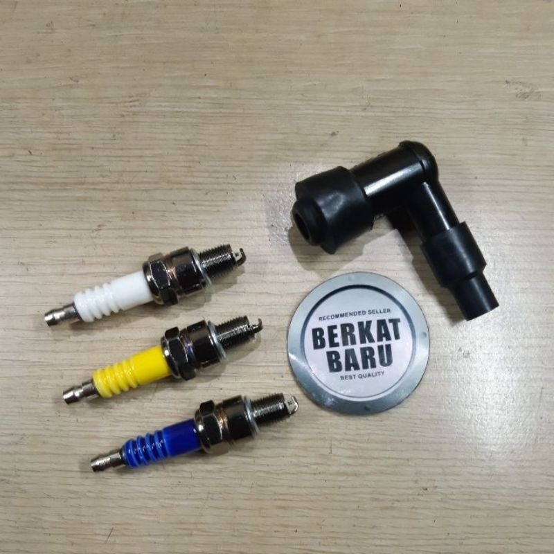 Jual Busi RACING IRIDIUM Suzuki Spin Arashi Hayate Smash Shogun Axelo ...