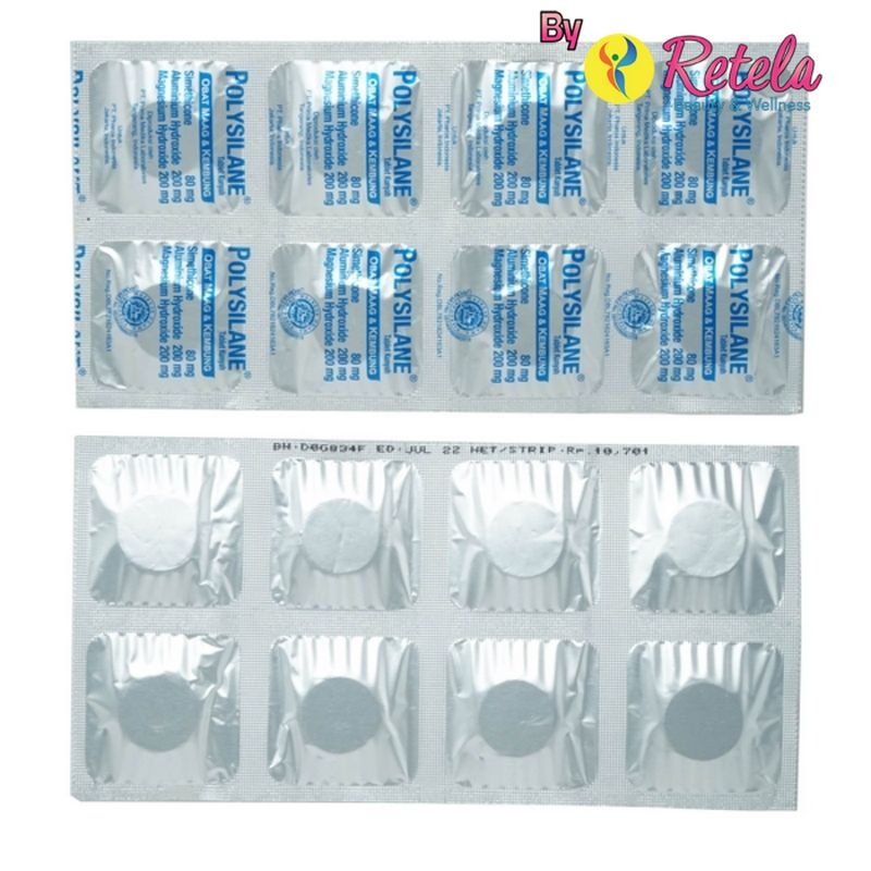 Jual POLYSILANE TABLET KUNYAH 1 BOX ISI 5 STRIP | Shopee Indonesia