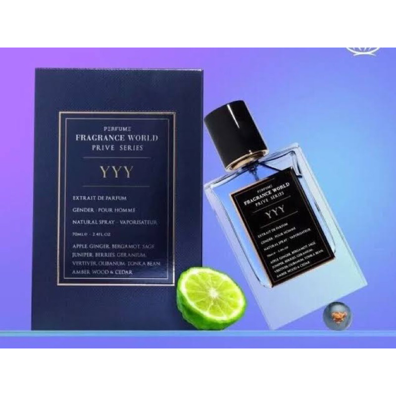 Jual Perfume YYY Extrait De Perfume 75ML || By FRAGRANCE WORLD | Shopee ...