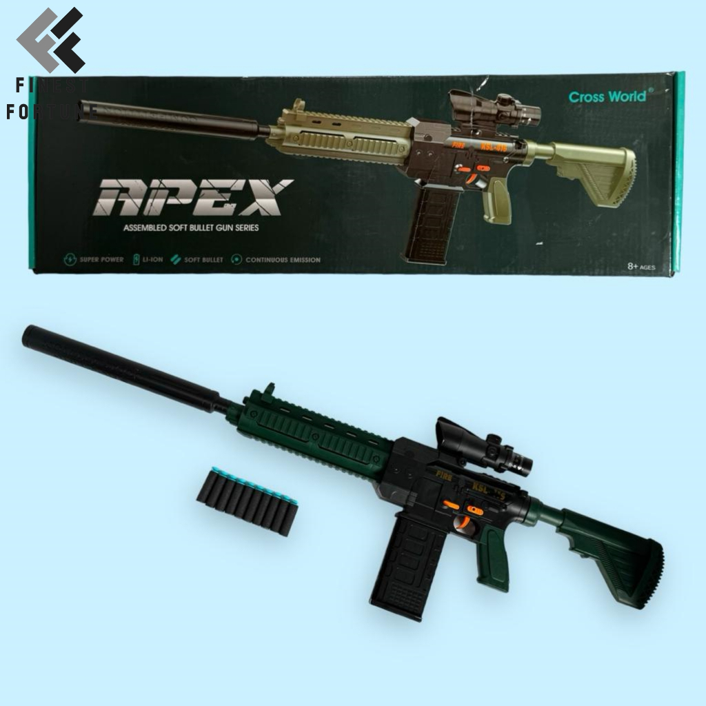 Jual MAINAN ANAK SOFT BULLET SENAPAN APEX ASSEMBLE | Shopee Indonesia