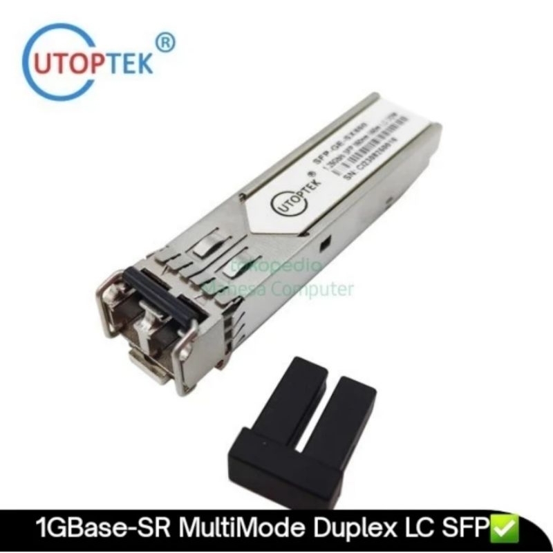 Jual SFP 1GBase-SR MULTI MODE LC Duplex 1000Base-SX 550mtr UtopTek 850nm SFP MODULE TRANSCEIVER ...