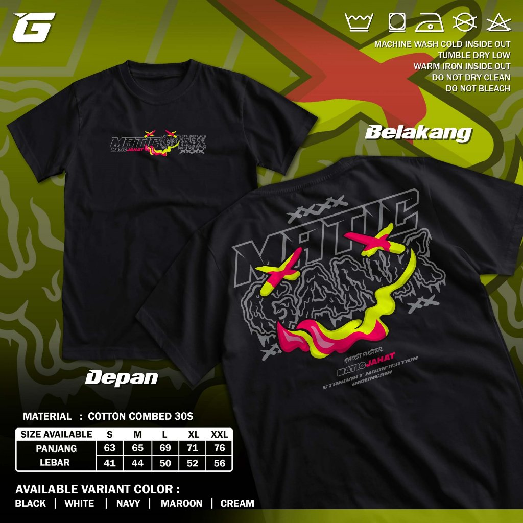 Jual Kaos Matic Gank Standart Kirian Modification Indonesia Baju Distro ... Jual Kaos Matic Gank Standart Kirian Modification Indonesia Baju Distro ...