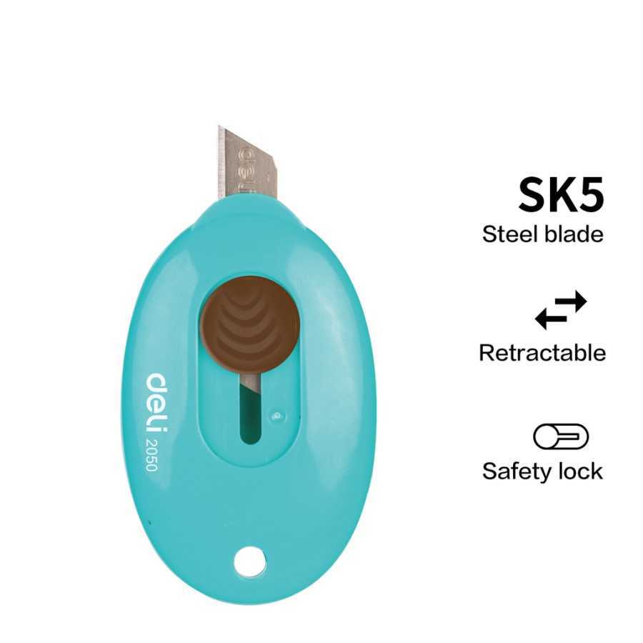 Jual Pisau Pembuka Paket Mini Cutter Retractable Safety Lock Buka Paket ...