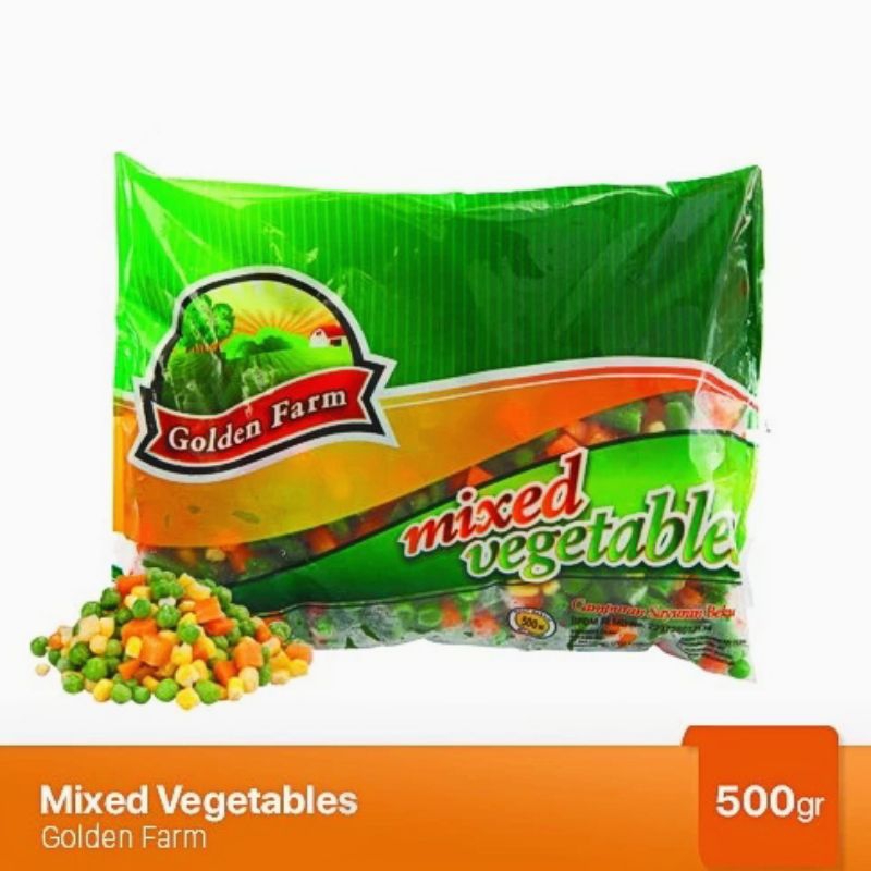 Jual golden farm mixed vegetable 500gr | Shopee Indonesia
