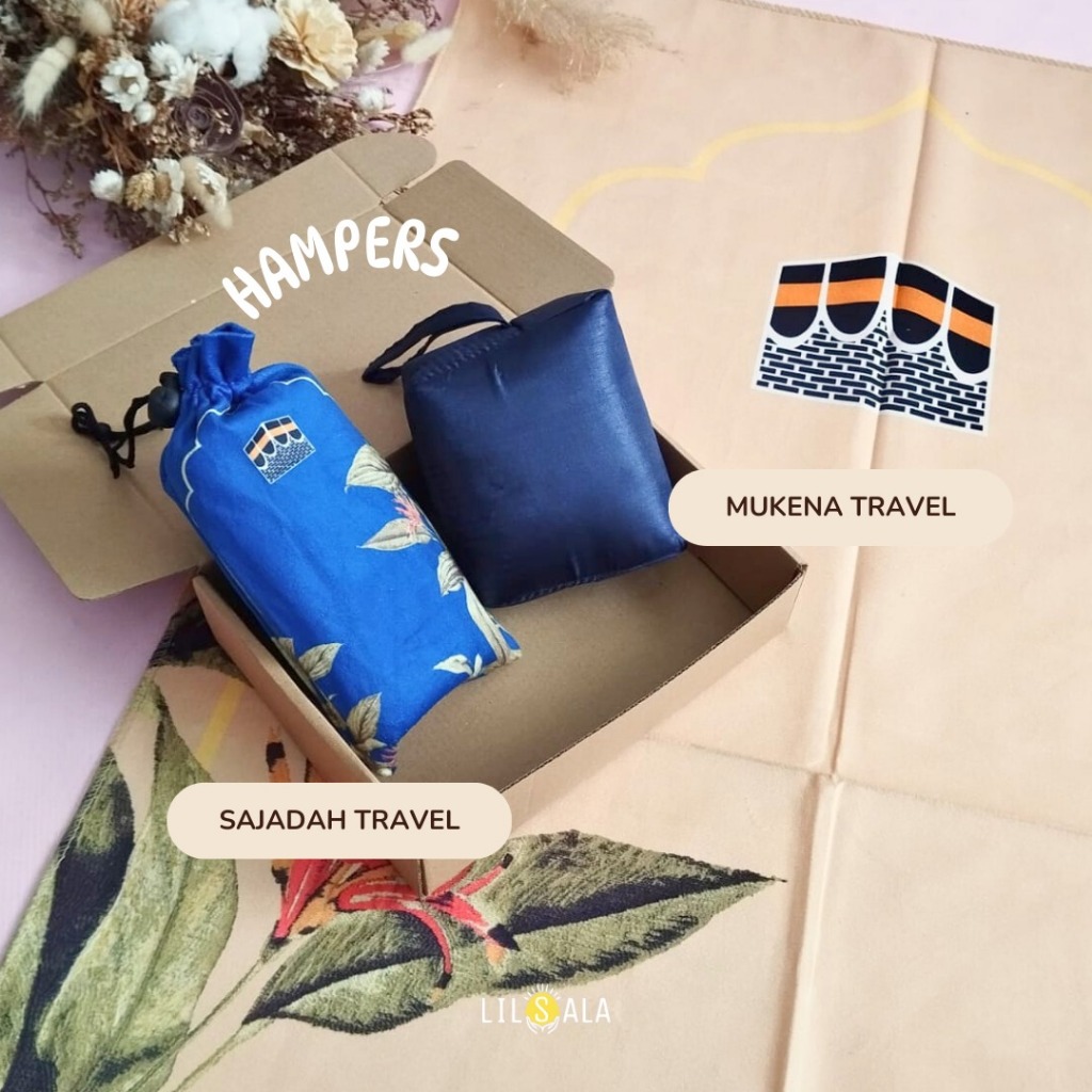 Jual Hampers Mukena dan Sajadah Travel Mini Dewasa Travelling Kado ...